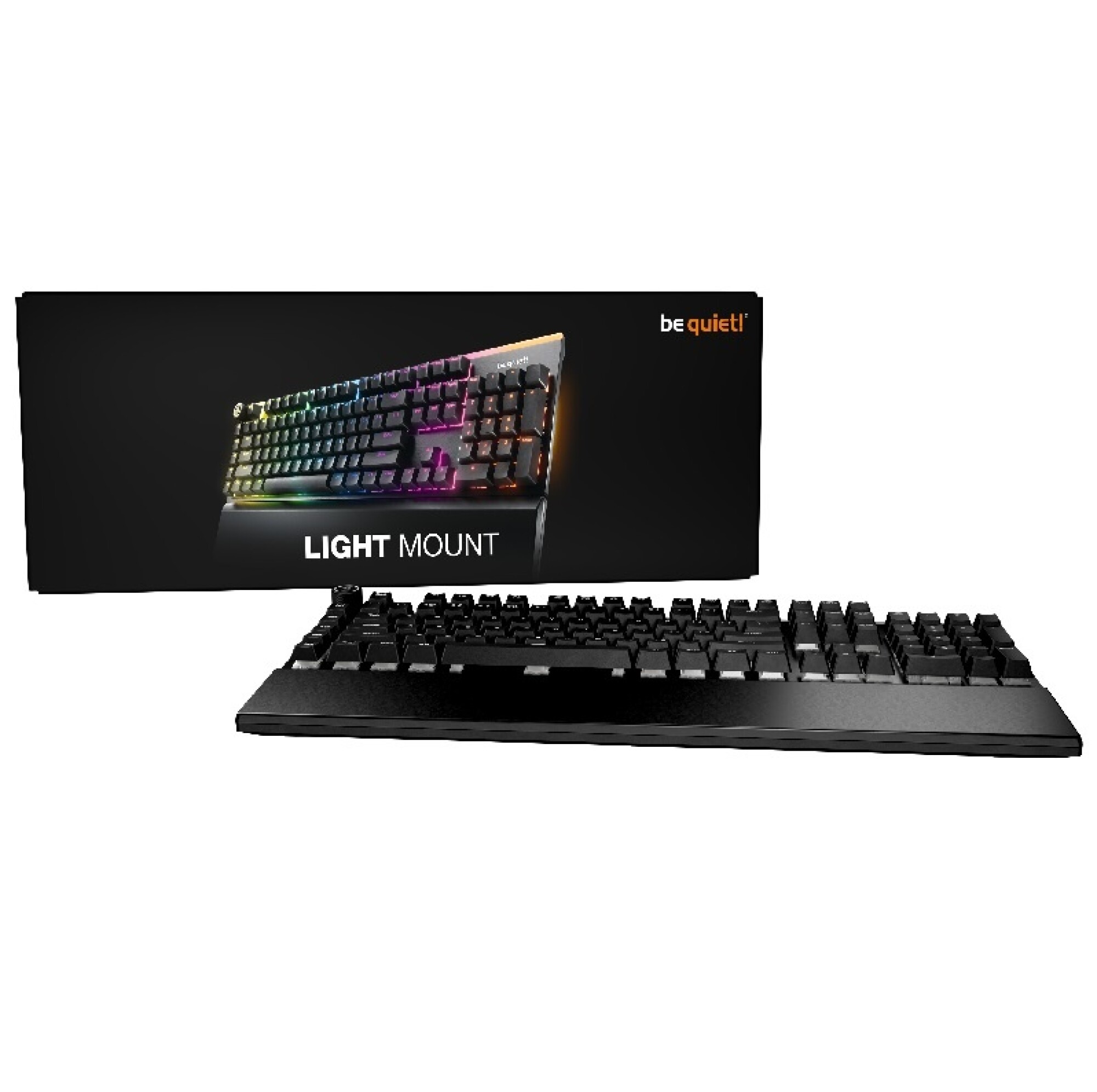 Teclado Be Quiet! Light Mount Silent Tactile — Universo Binario